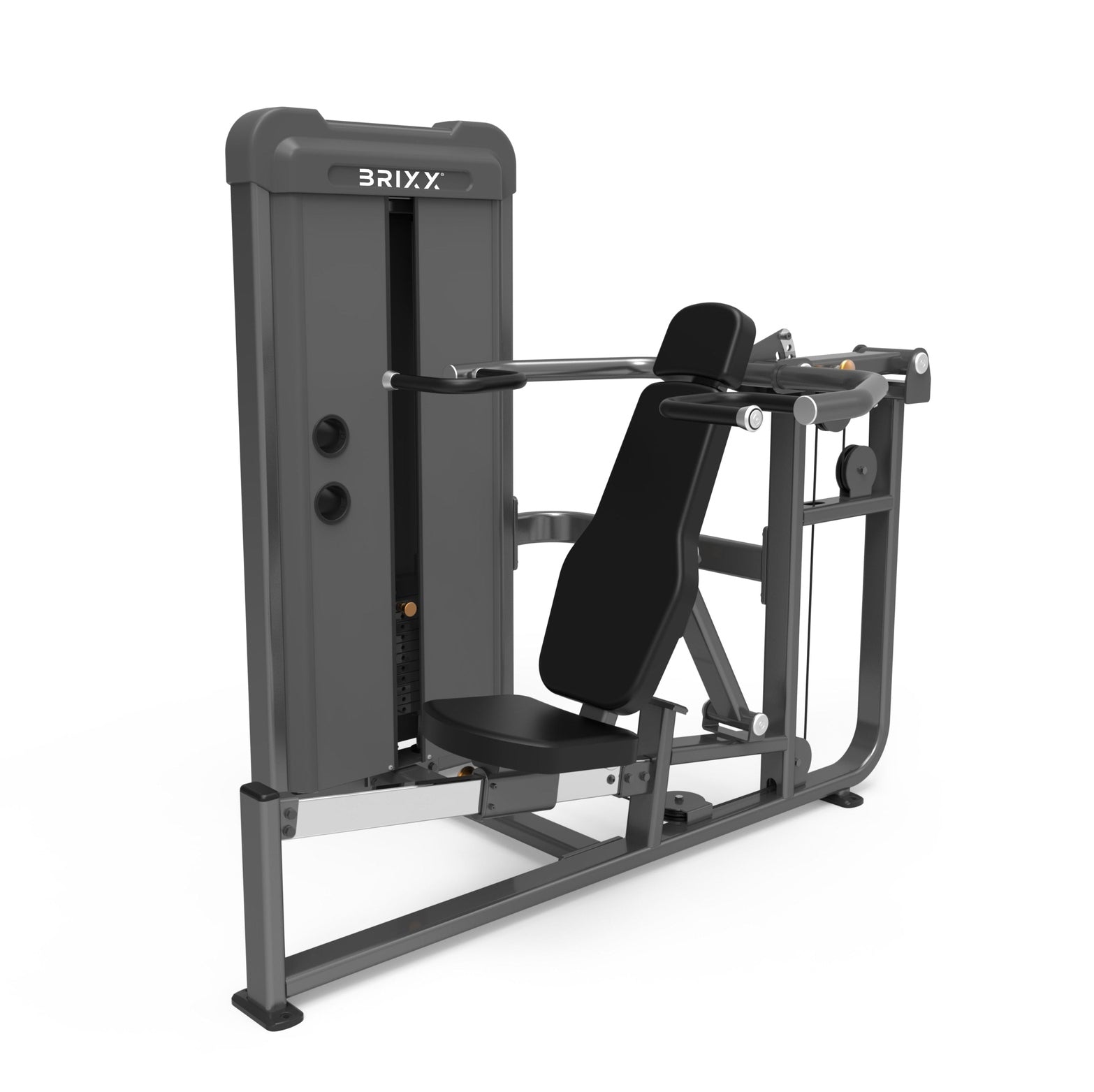 BRIXX Commercial Pin Loaded Multi Press (Chest/Shoulder Press) - Plati ...